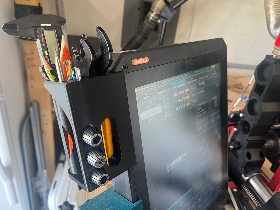 Tool Organizer for MASSO Screen (3D STL File) - Etsy
