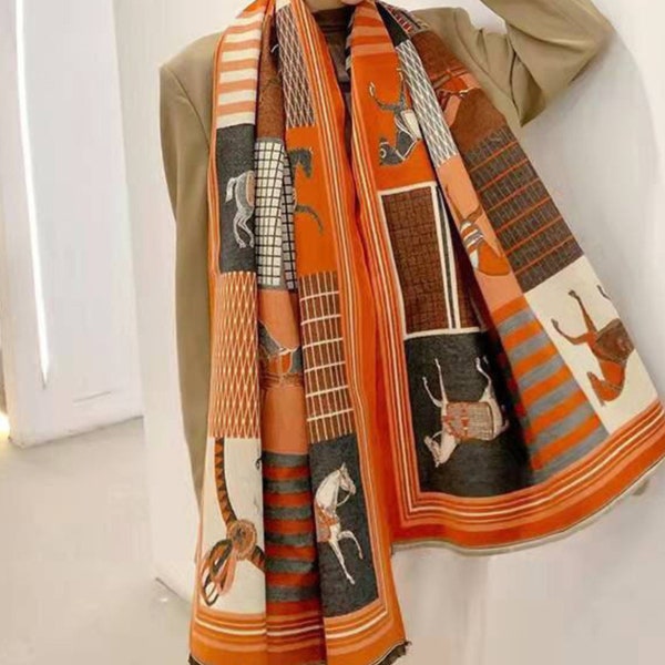 Horse Scarf - Etsy