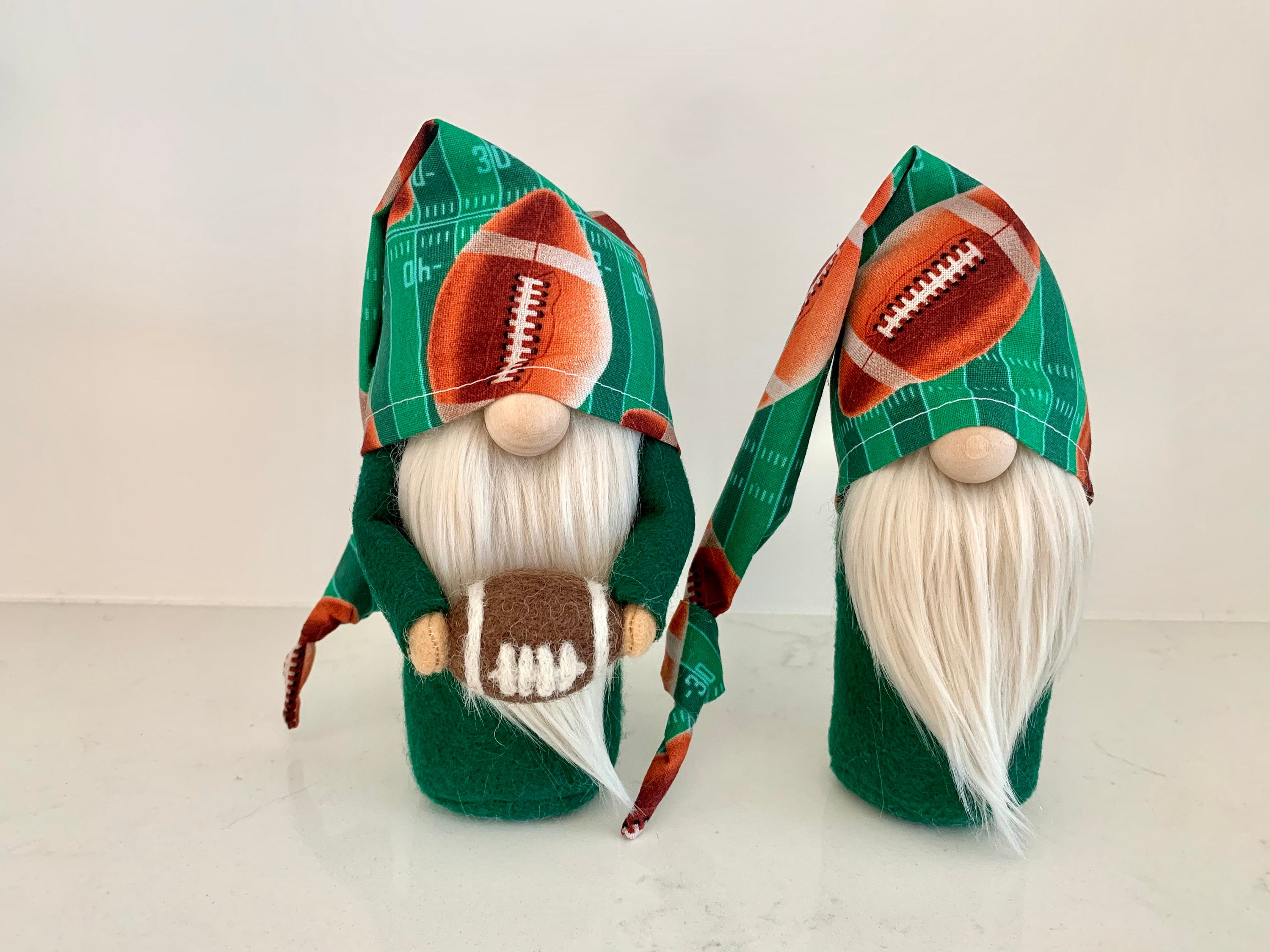 Football Gnome, Sports Gnome, Gnome, Farmhouse Home Decor, Tiered Tray ...