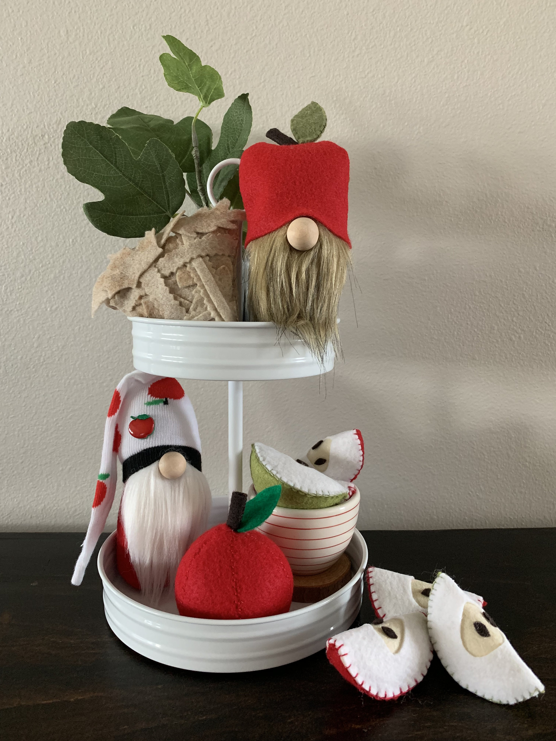 Apple Gnome Fall Gnome Fruit Gnome Gnome Farmhouse Home - Etsy.de