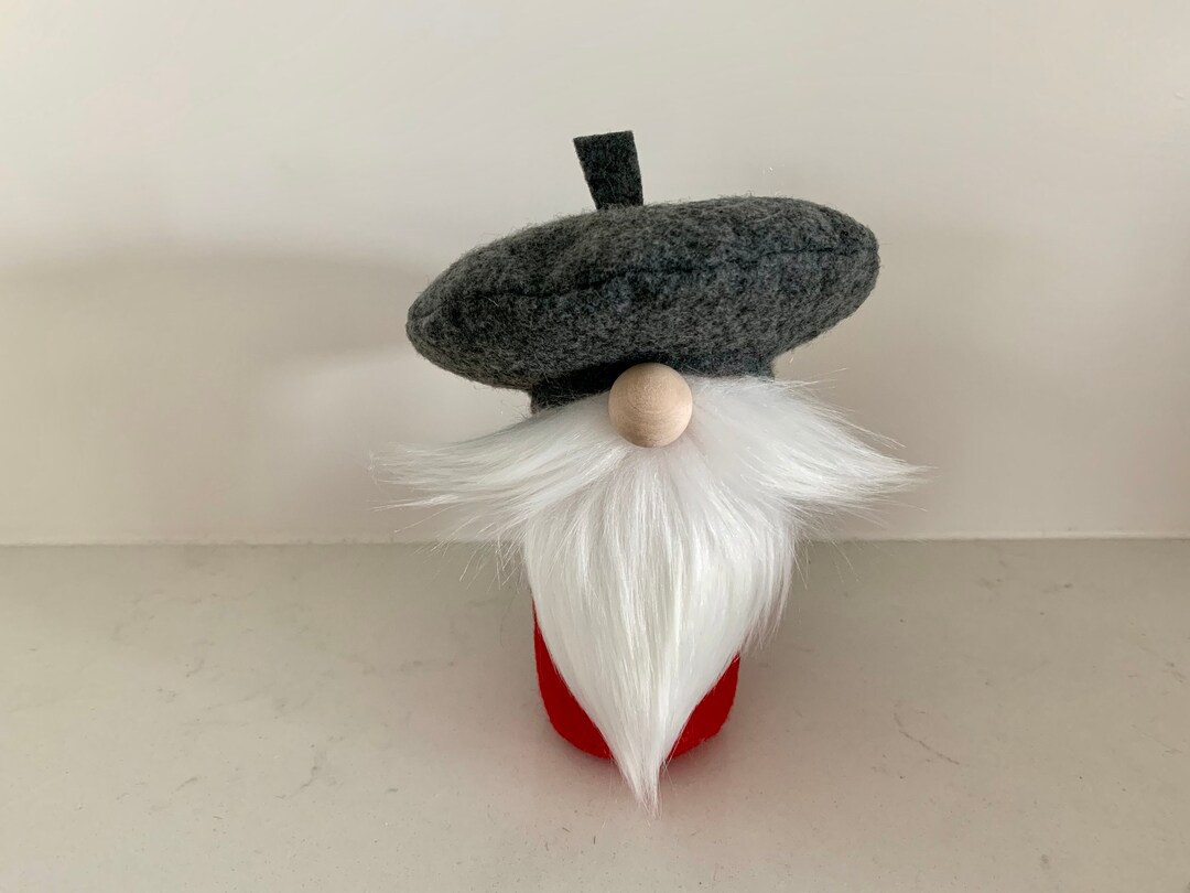 French Gnome, Beret Gnome, International Gnome, Travel Gnome, Artist ...