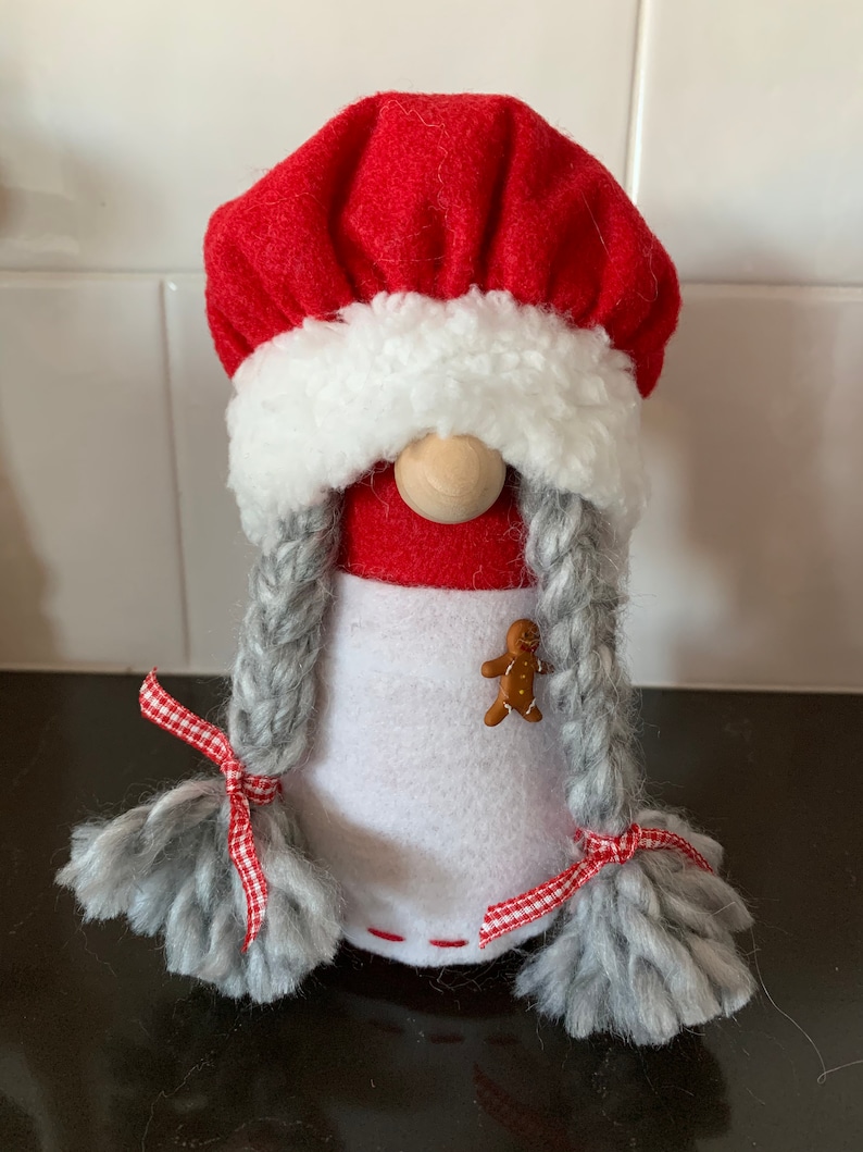 Mrs. Claus Gnome Christmas Gnome Holiday Gnome Gnome - Etsy