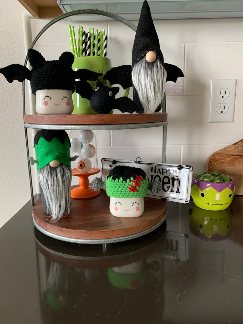 Frankenstein Gnome Halloween Gnome Holiday Gnome Fall - Etsy