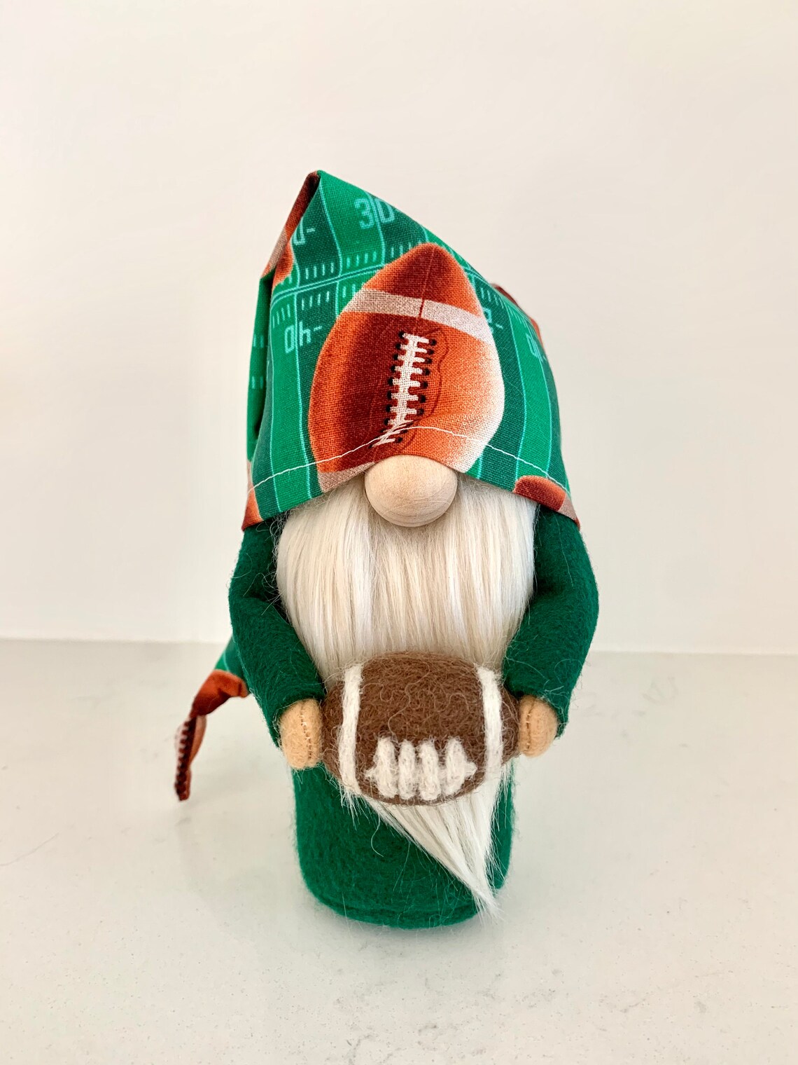 Football Gnome, Sports Gnome, Gnome, Farmhouse Home Decor, Tiered Tray ...