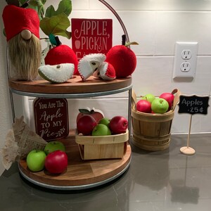 Apple Gnome, Fall Gnome, Fruit Gnome, Gnome, Farmhouse Home Decor ...