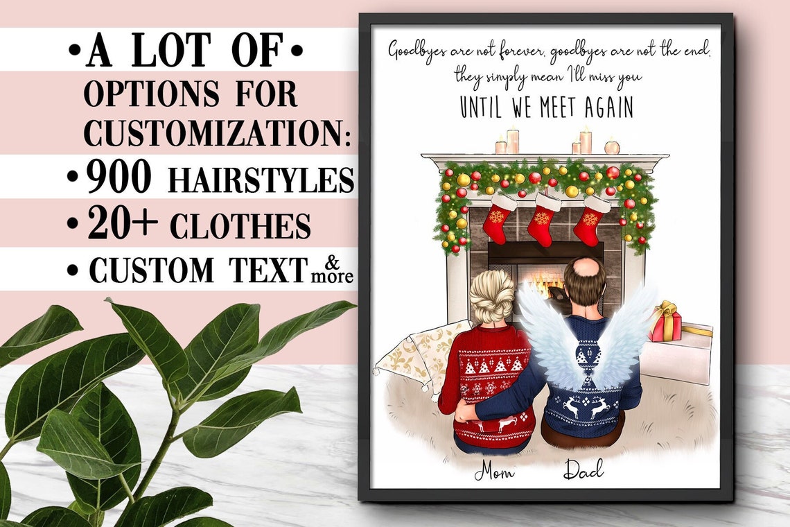 Personalized Memorial Print, Memorial Father, Memorial Dad, Father ...
