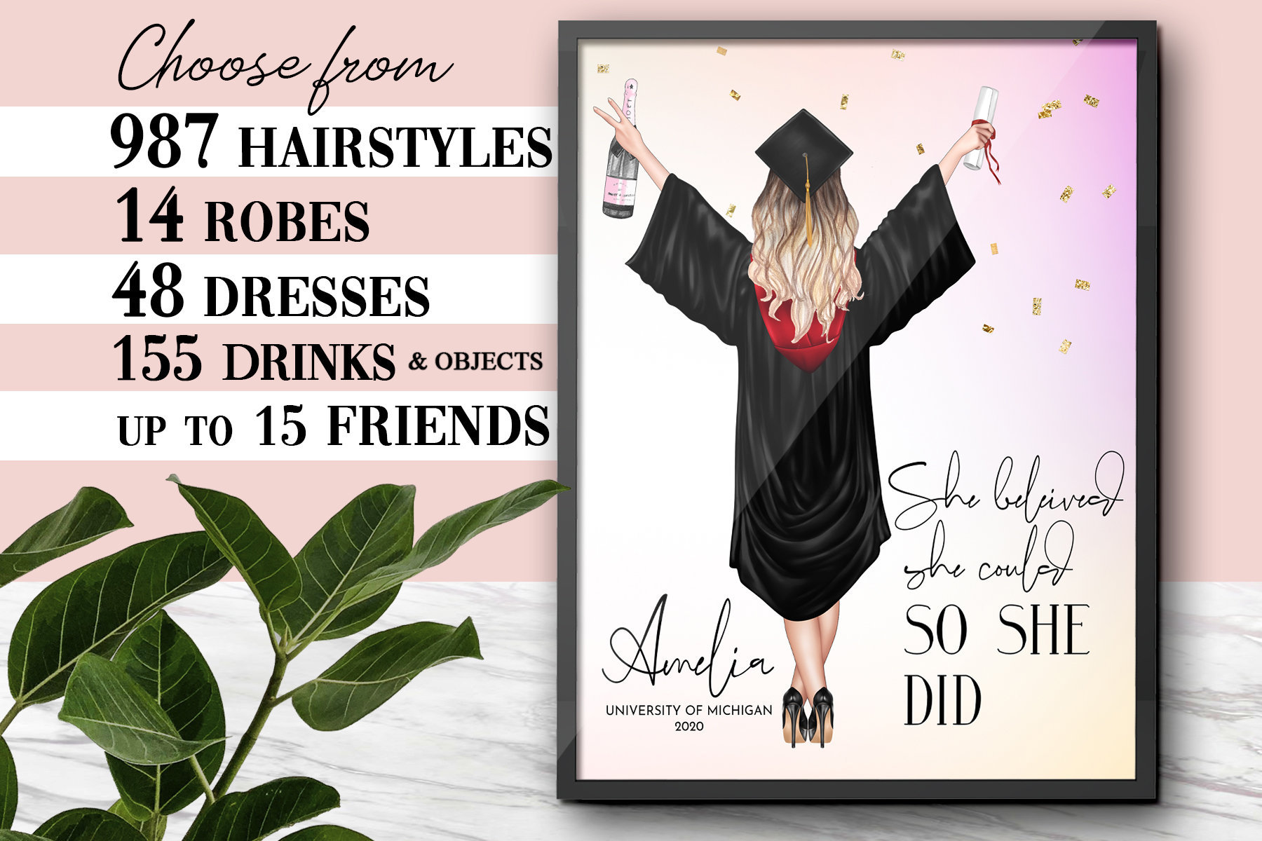 Custom Graduation Print Personalized Graduation Print Best | Etsy