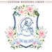 Custom Wedding Crest Custom Crest Wedding Crest Wedding Logo ...