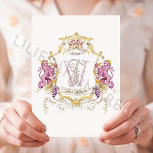 Custom Family Crest Family Coat of Arms Heraldry Coat of Arms Custom ...