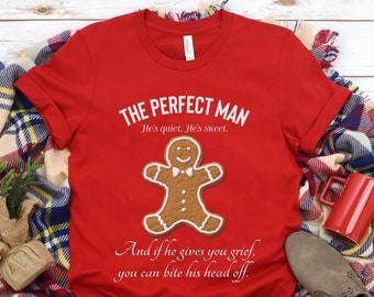 Funny Gingerbread Man Shirt - Etsy