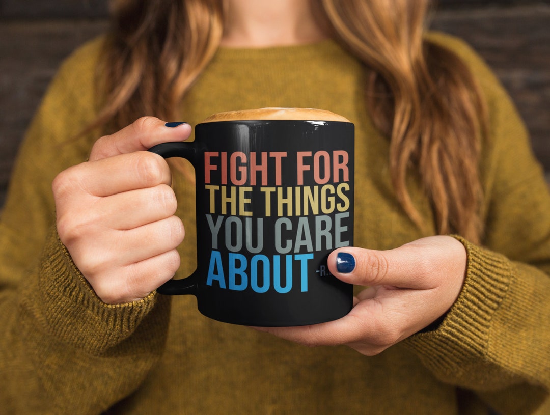 Ruth Bader Ginsburg Coffee Mug | Rip Rbg | Rbg Coffee Mug | Feminist ...