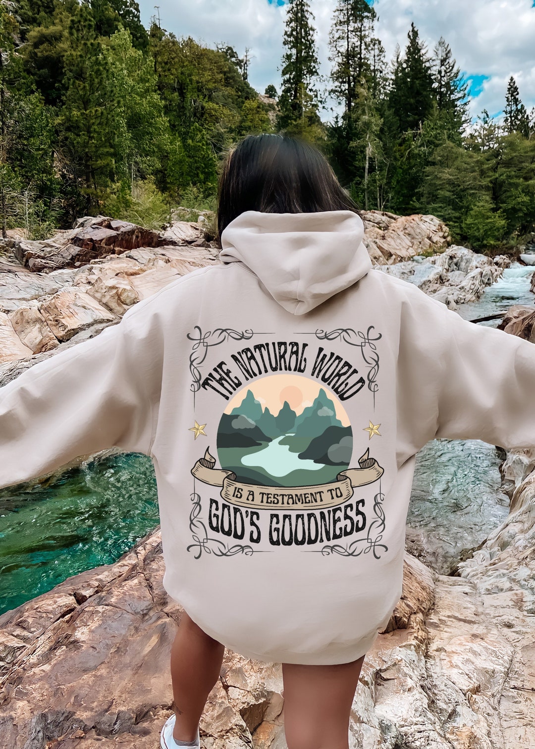 Vintage Faith Based Hoodie Jesus Tribe Faith Based Hoodie Jesus Apparel ...