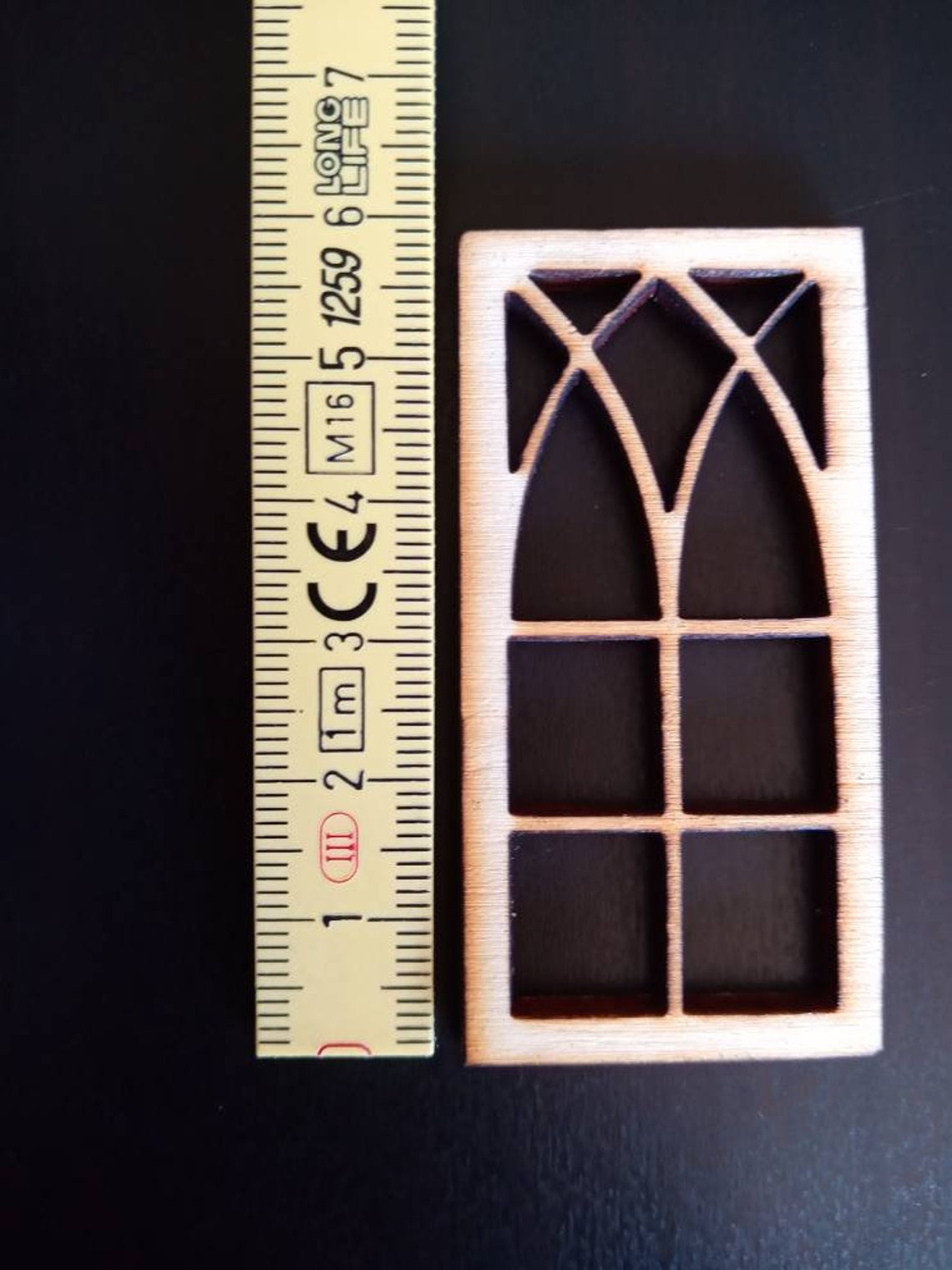 Gothic Cathedral Window for Miniature Works Diorama | Etsy