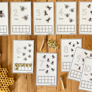 Bee Unit: Math Pack - Etsy