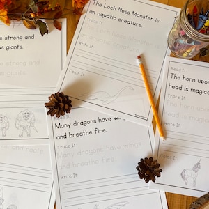 Mythical Creatures Mini Study - Etsy