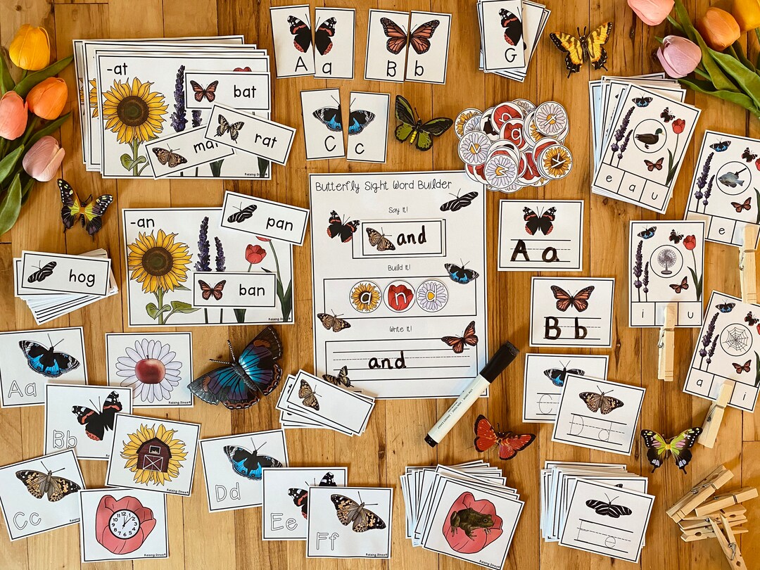 Butterfly Unit: Literacy Pack - Etsy
