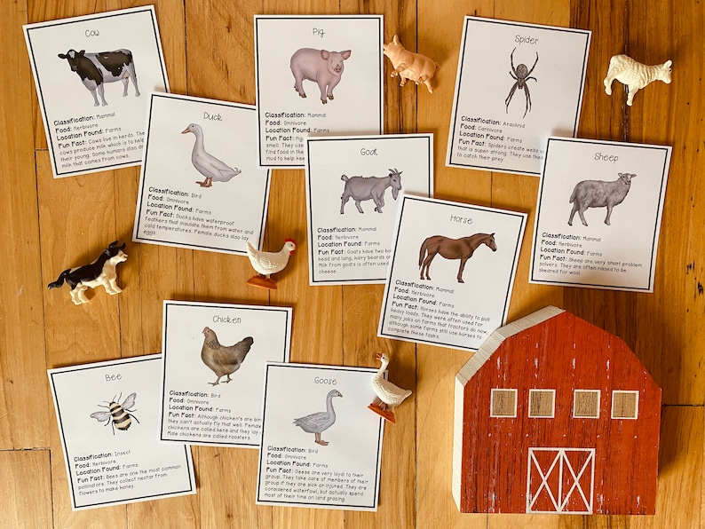 Farm Unit: Science Pack - Etsy
