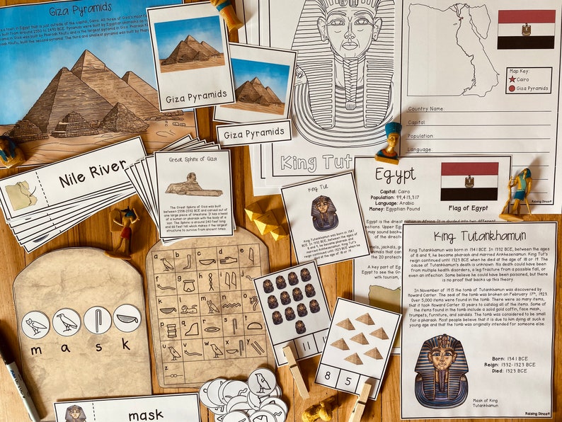 Egypt Mini Study - Etsy