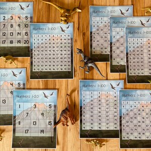 Dinosaur Unit: Math Pack - Etsy