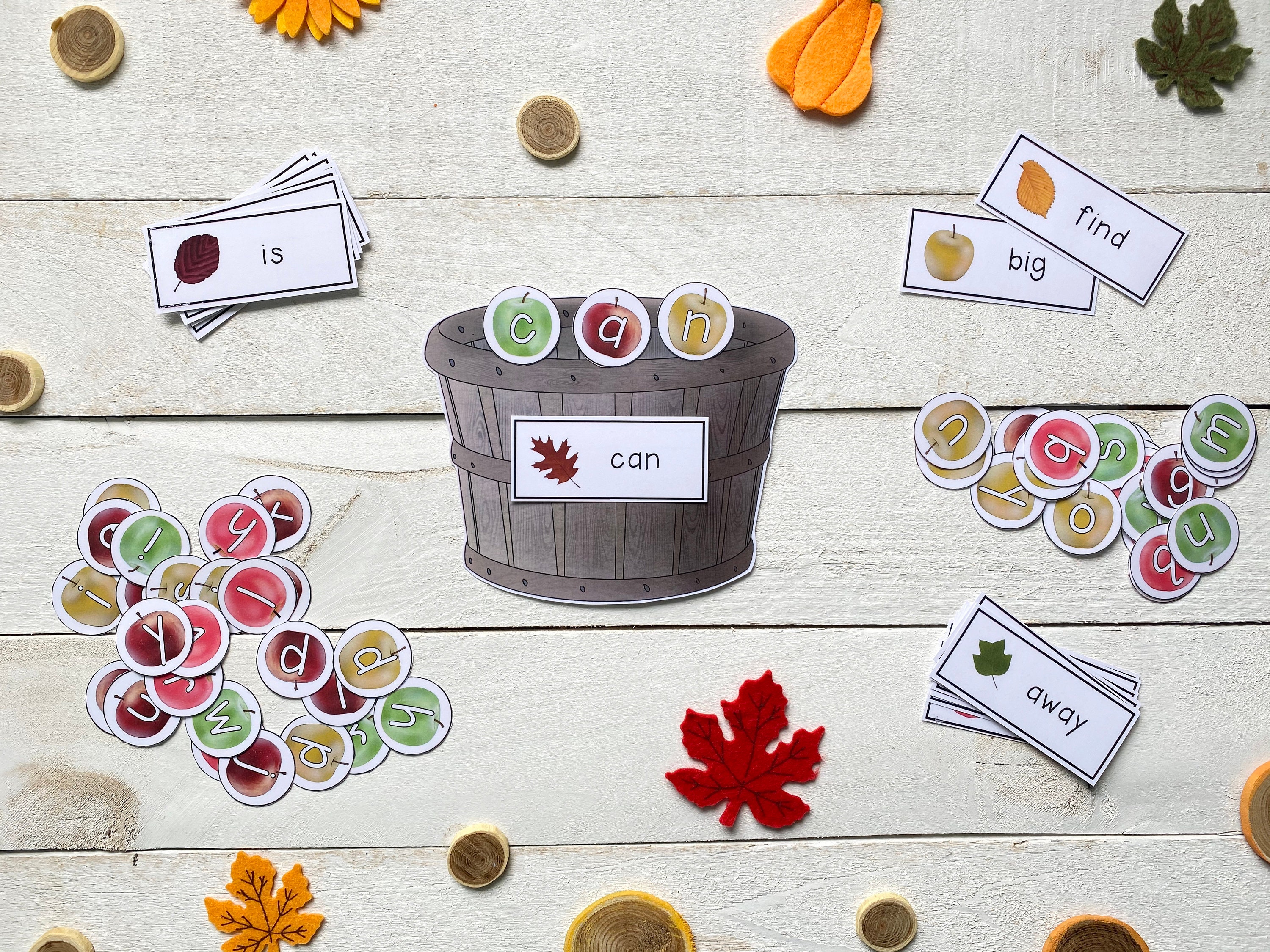 Fall Unit: Literacy Pack | Etsy