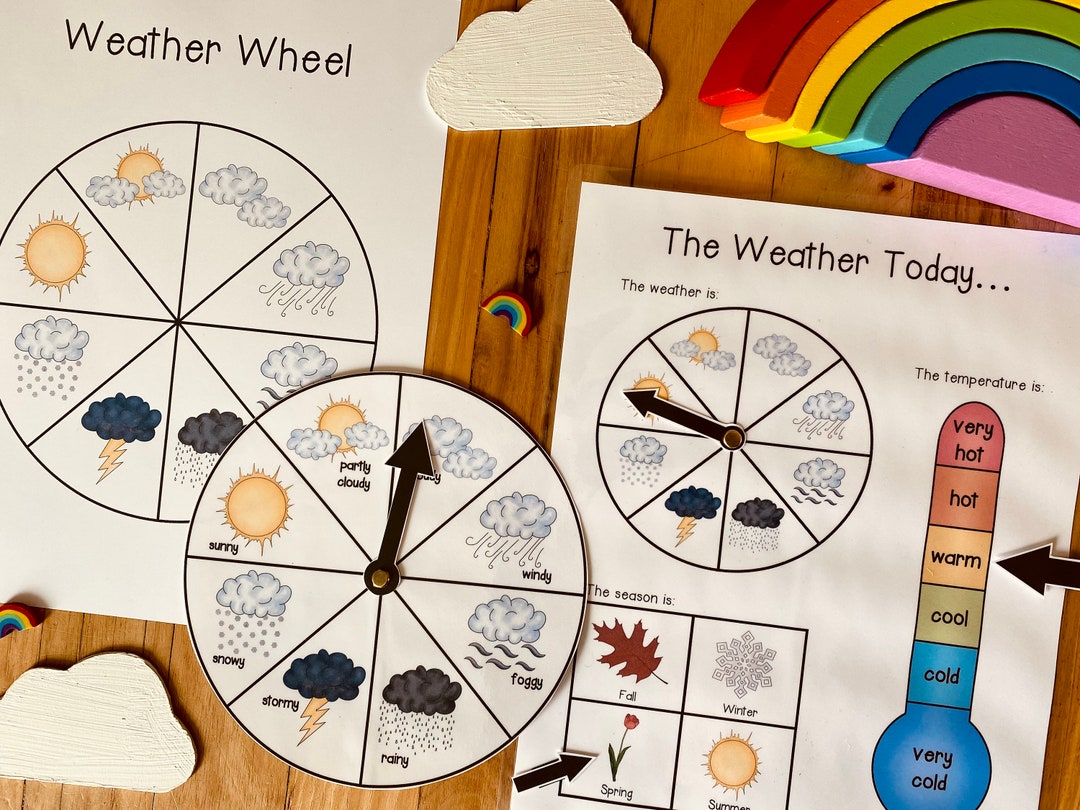 Weather Tracking Charts - Etsy