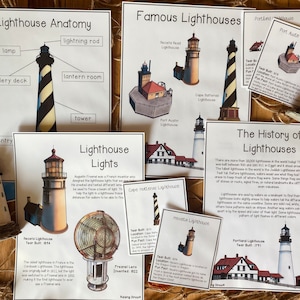 Lighthouse Mini Study - Etsy