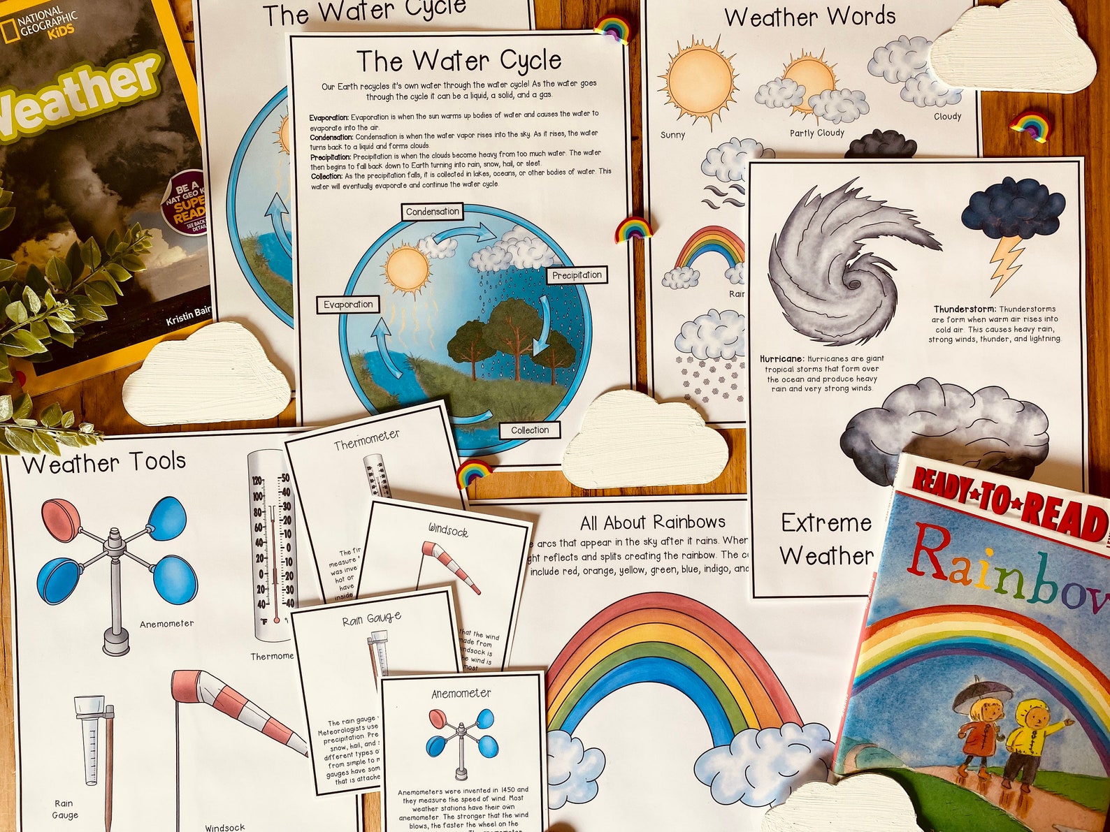 Weather Unit: Science Pack - Etsy