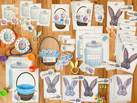 Easter Learning Pack | Etsy
