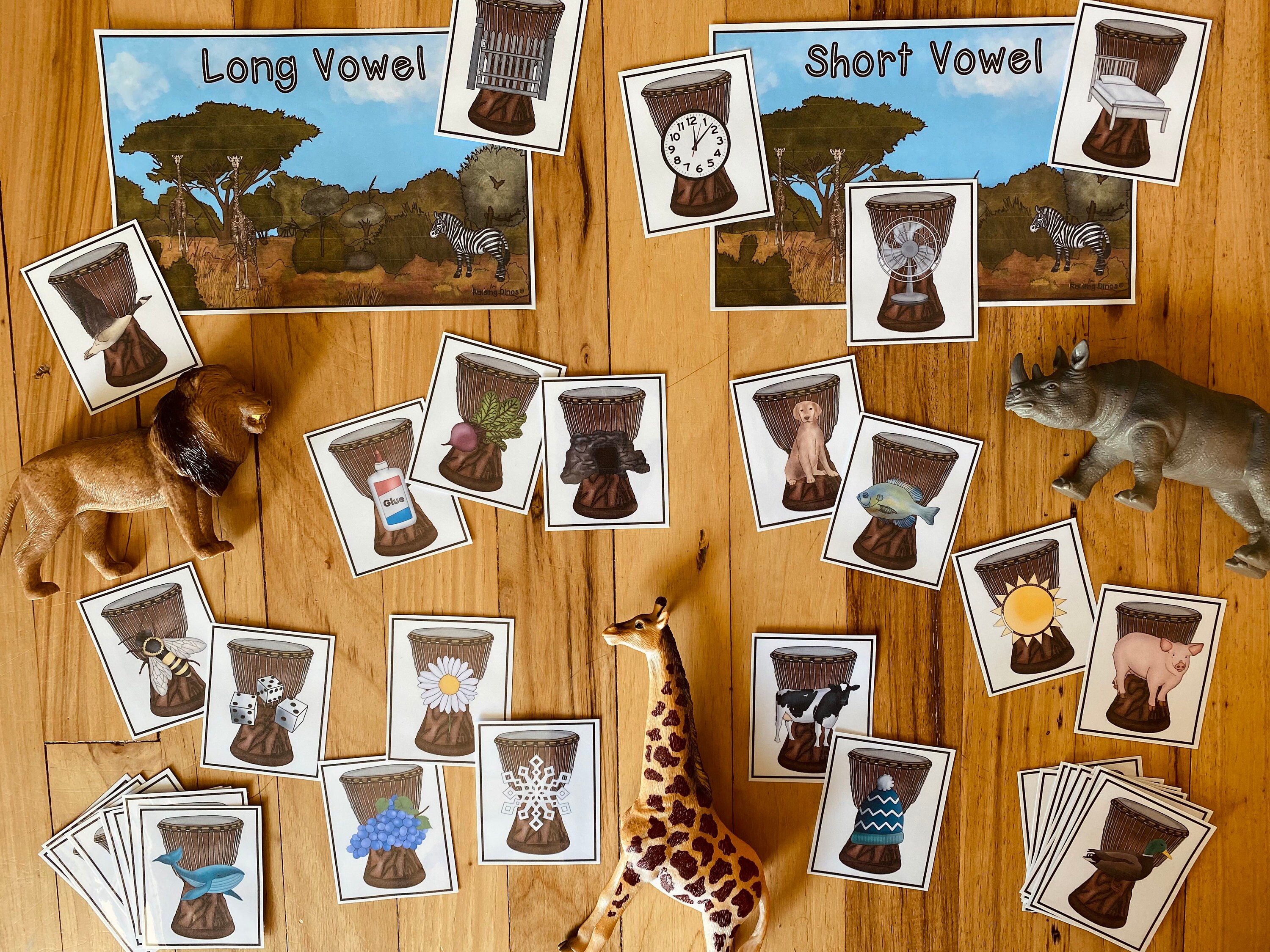 Grassland Animals Unit: Literacy Pack | Etsy