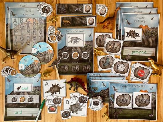 Dinosaur Unit: Literacy Pack | Etsy