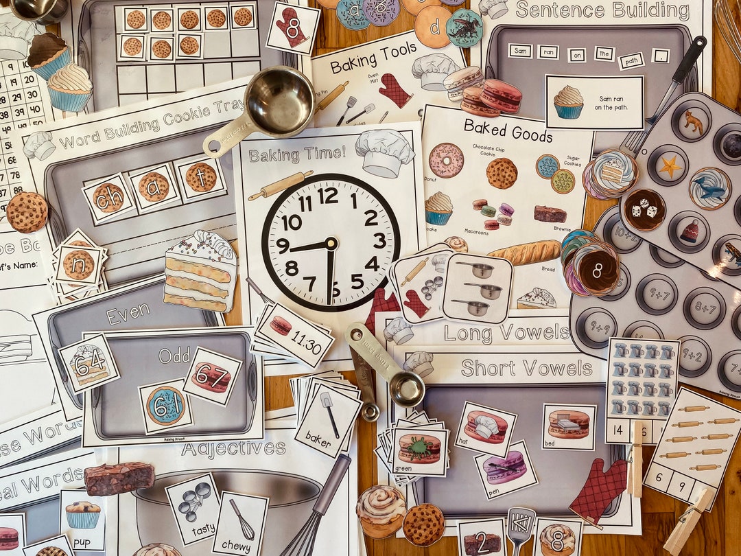 Baking Learning Pack - Etsy