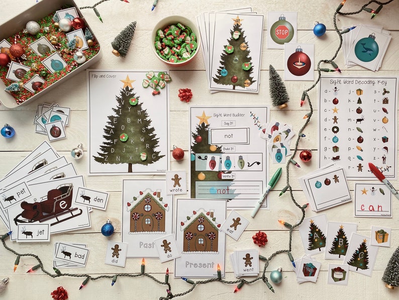 Christmas Learning Pack - Etsy