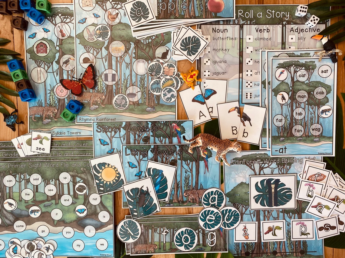 Rainforest Unit Bundle - Etsy