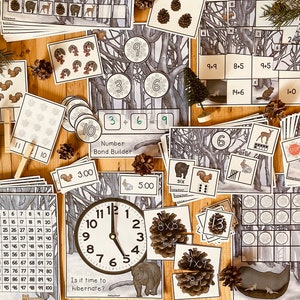 Winter Forest Unit Bundle - Etsy