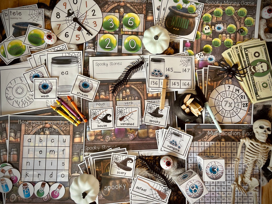 Halloween Learning Pack - Early Elementary Edition - 1st Through 3rd ...