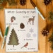Winter Forest Unit: Science Pack - Etsy