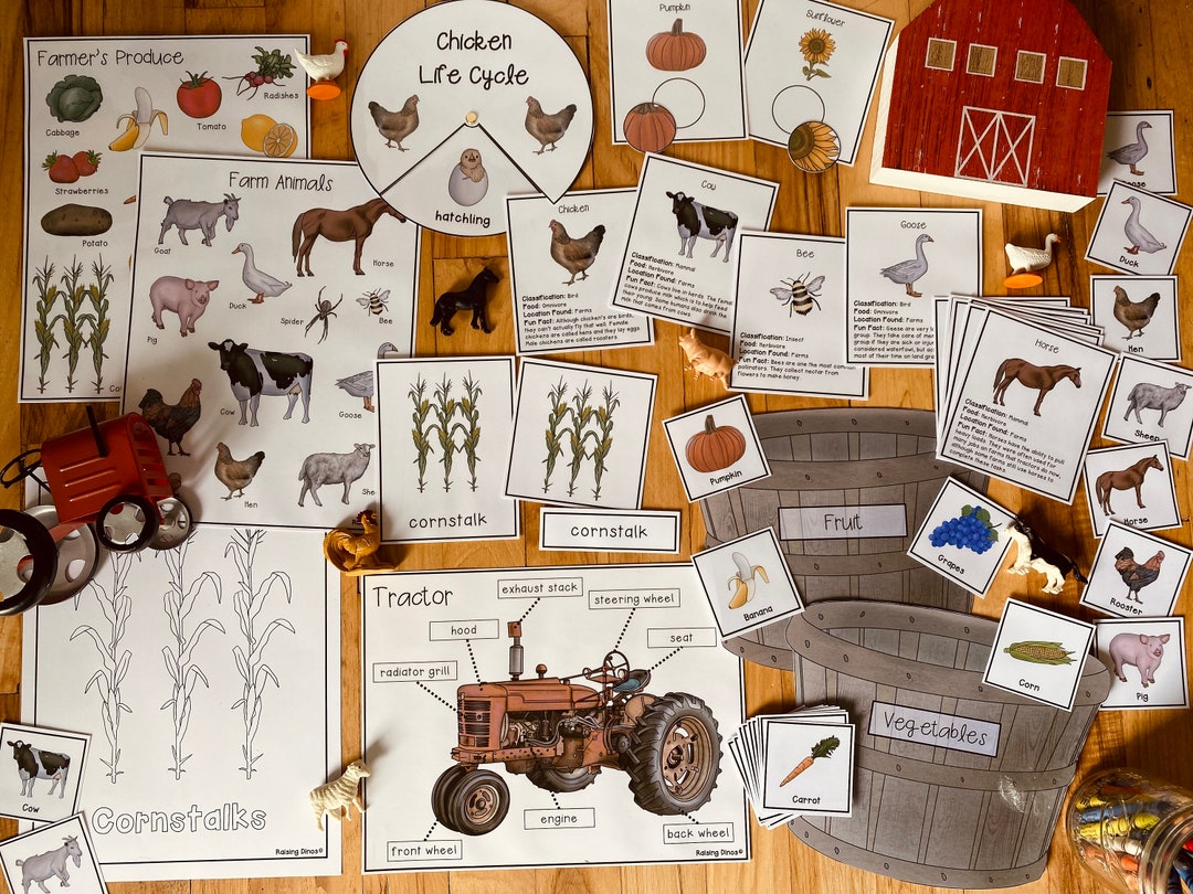 Farm Unit: Science Pack - Etsy