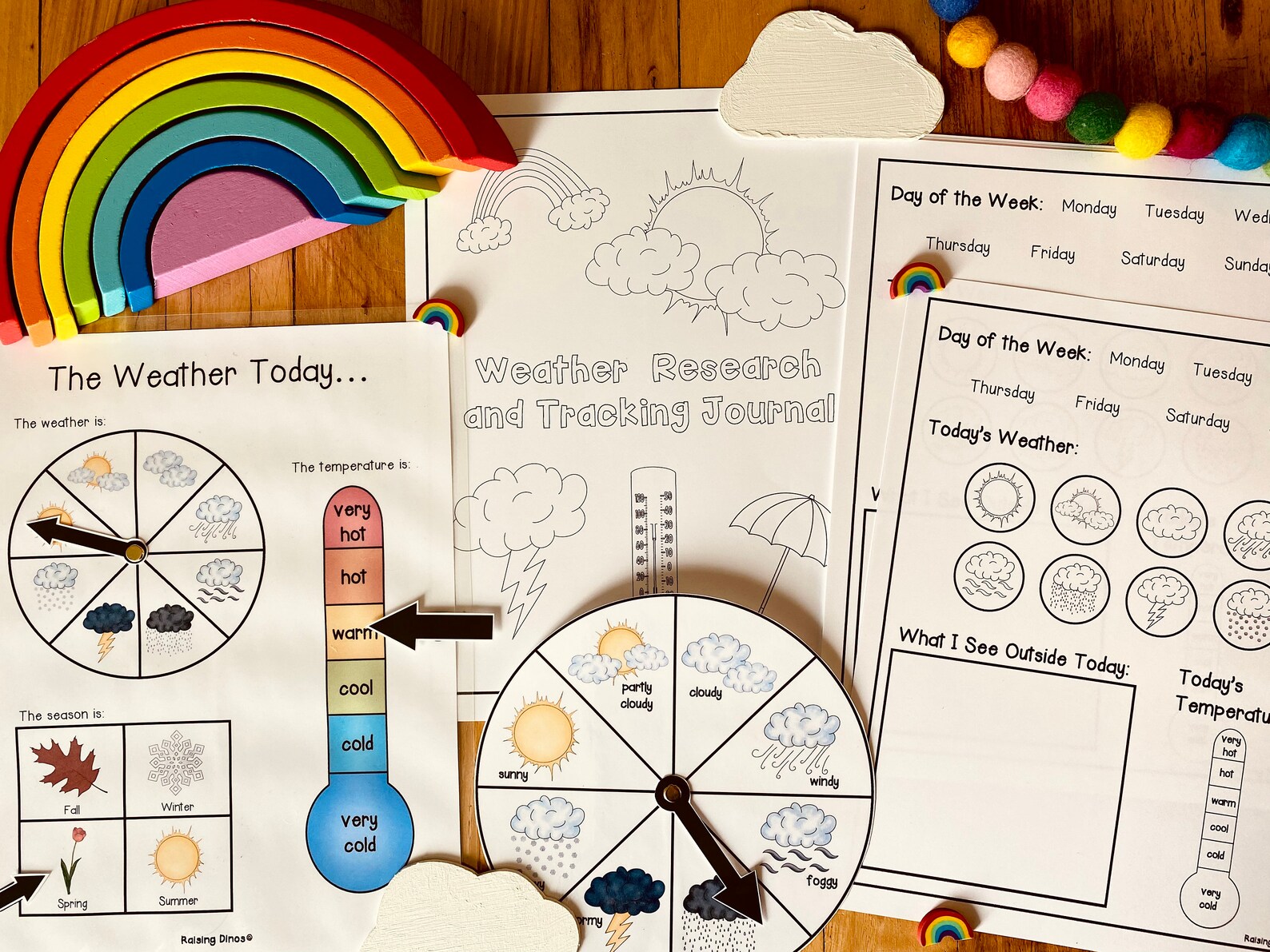 Weather Unit: Science Pack - Etsy