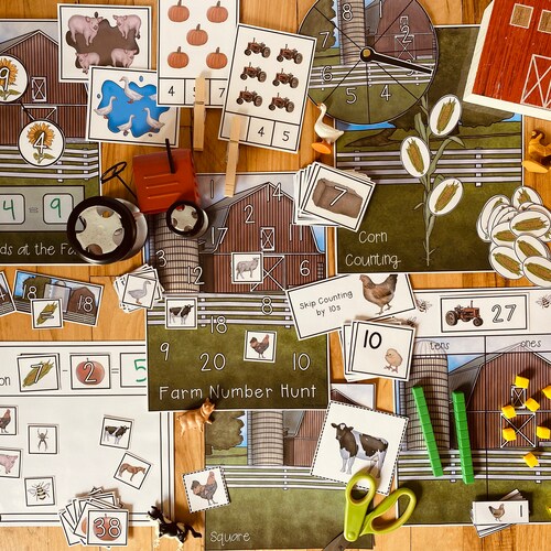 Little Farm Unit Study - Etsy