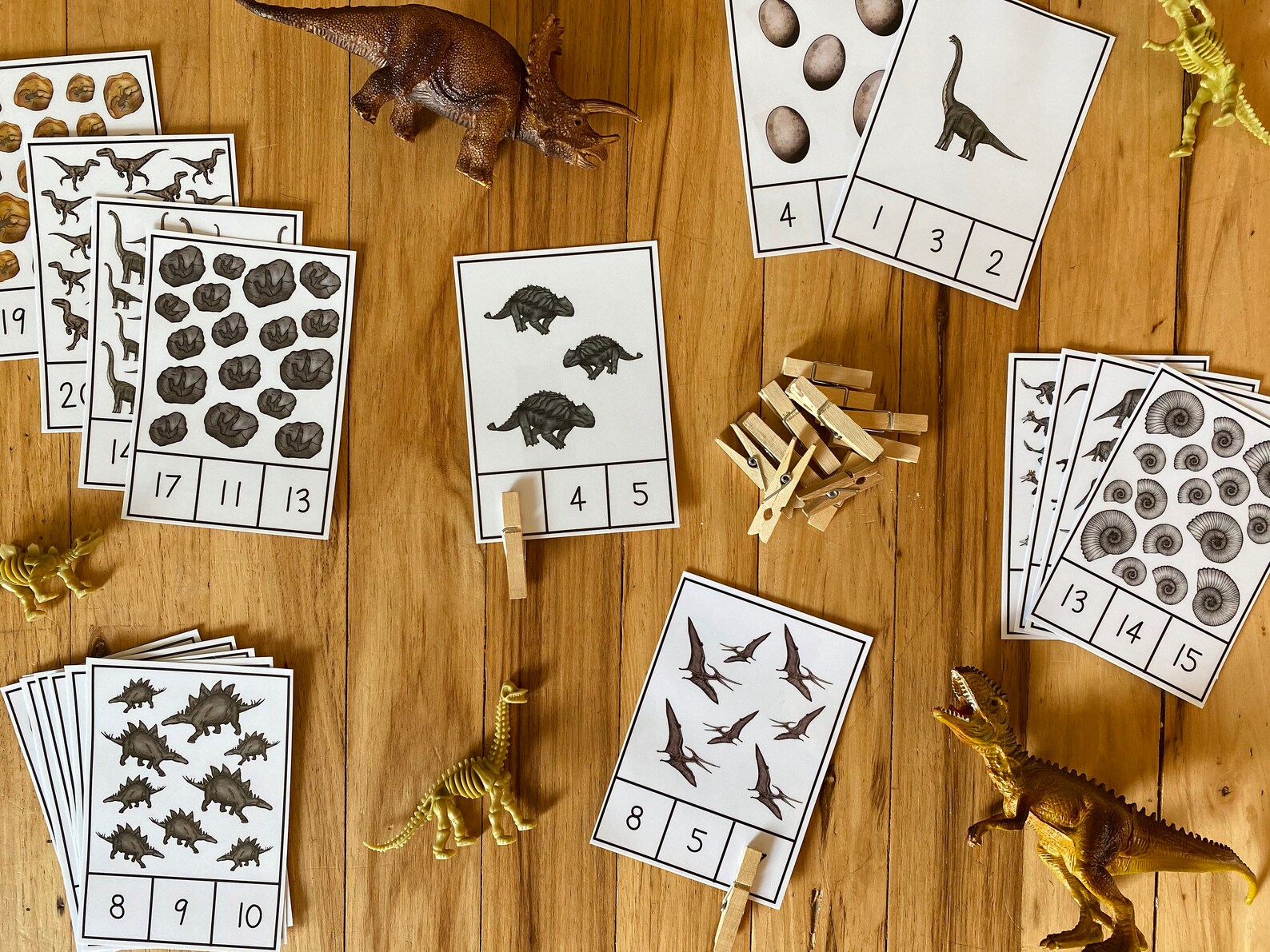 Dinosaur Unit: Math Pack - Etsy