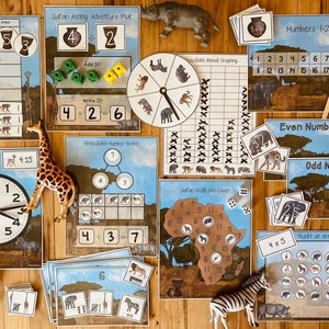 Grassland Animals Unit Bundle - Etsy