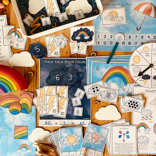 Weather Unit Study Water Cycle Nature Study Science - Etsy