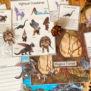 Mythical Creatures Mini Study - Etsy