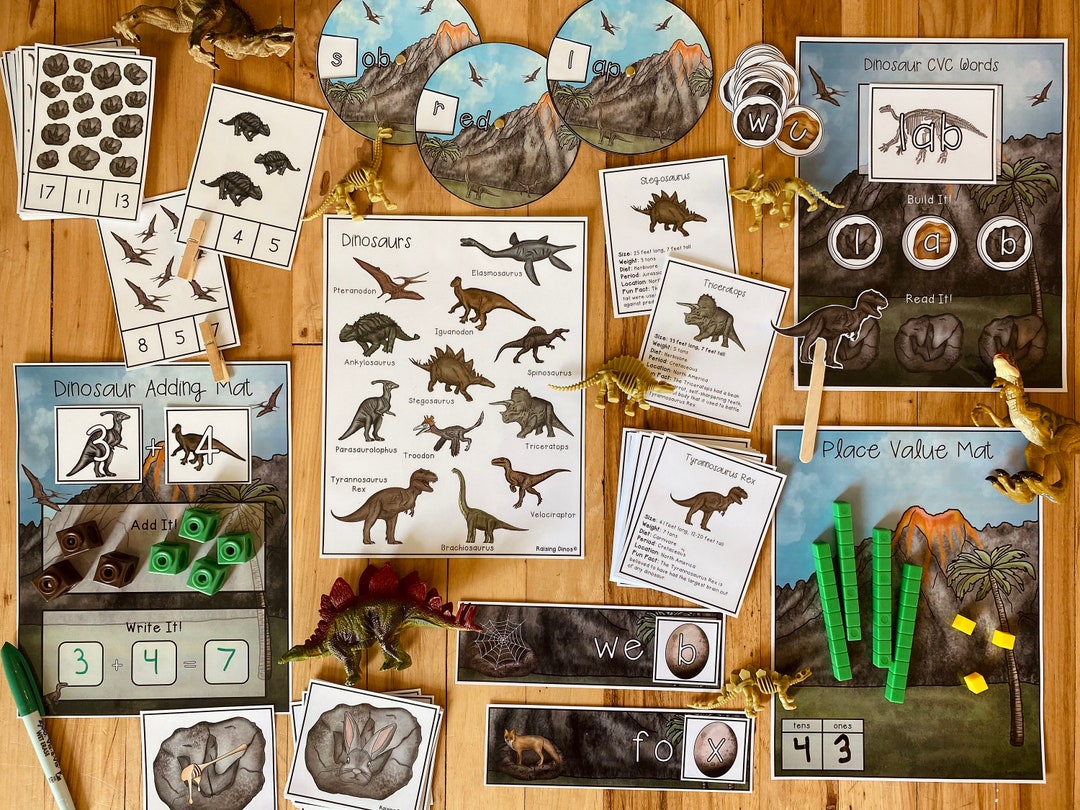 Dinosaur Unit Bundle - Etsy