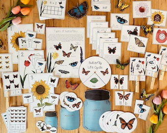 Butterfly Unit Study / Homeschool Unit Study / Kindergarten - Etsy