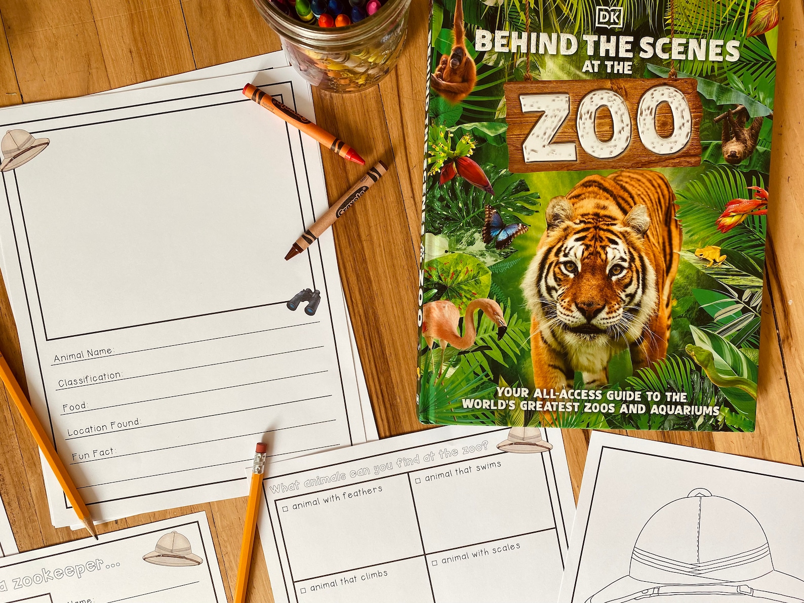 Zookeeper Animal Research Journal - Etsy