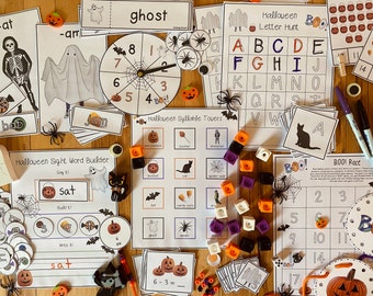 Homeschool Halloween Unit Study Fall Learning Pack Halloween - Etsy