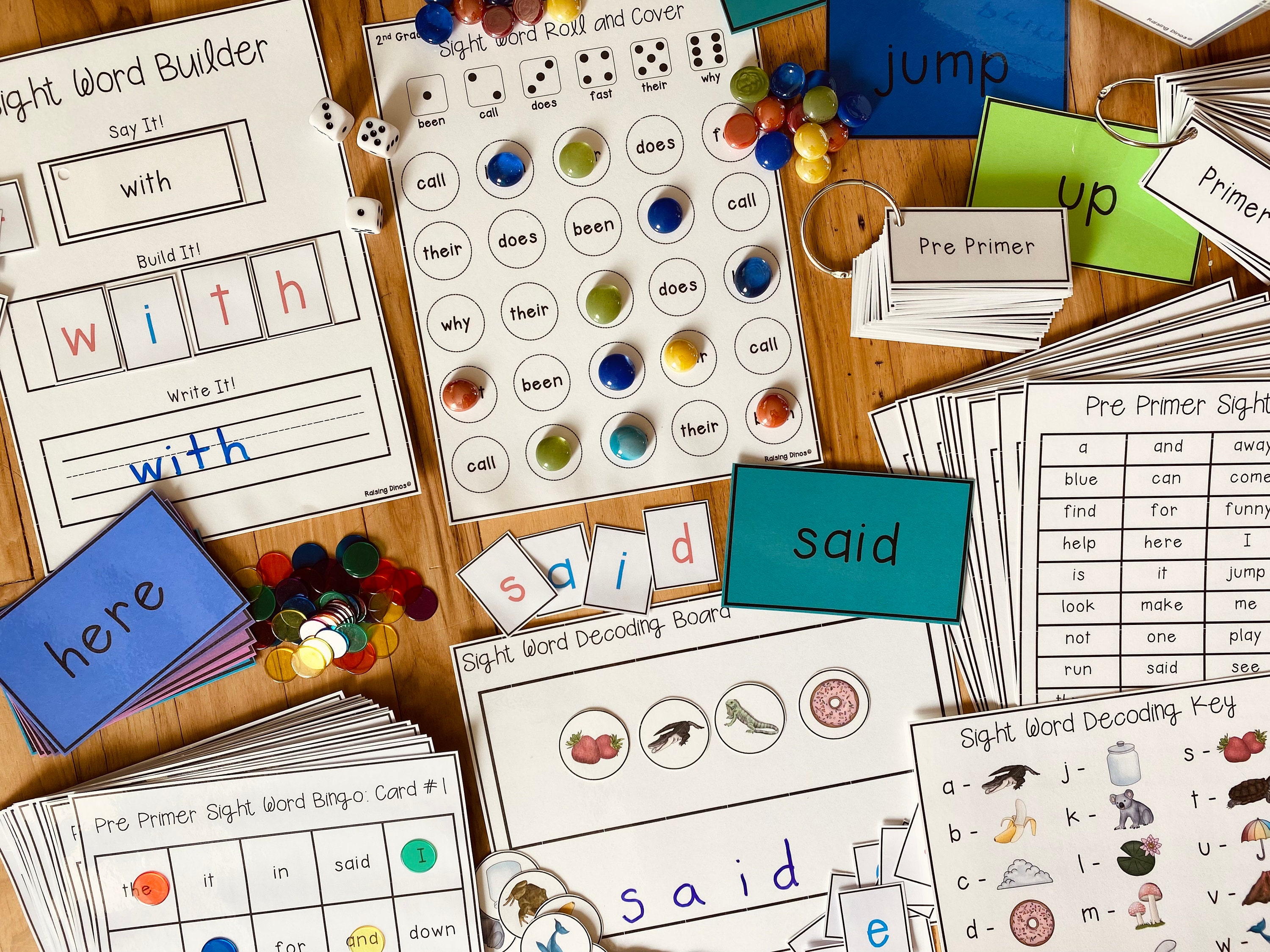 Sight Word Pack for sale| 76 ads for used Sight Word Packs