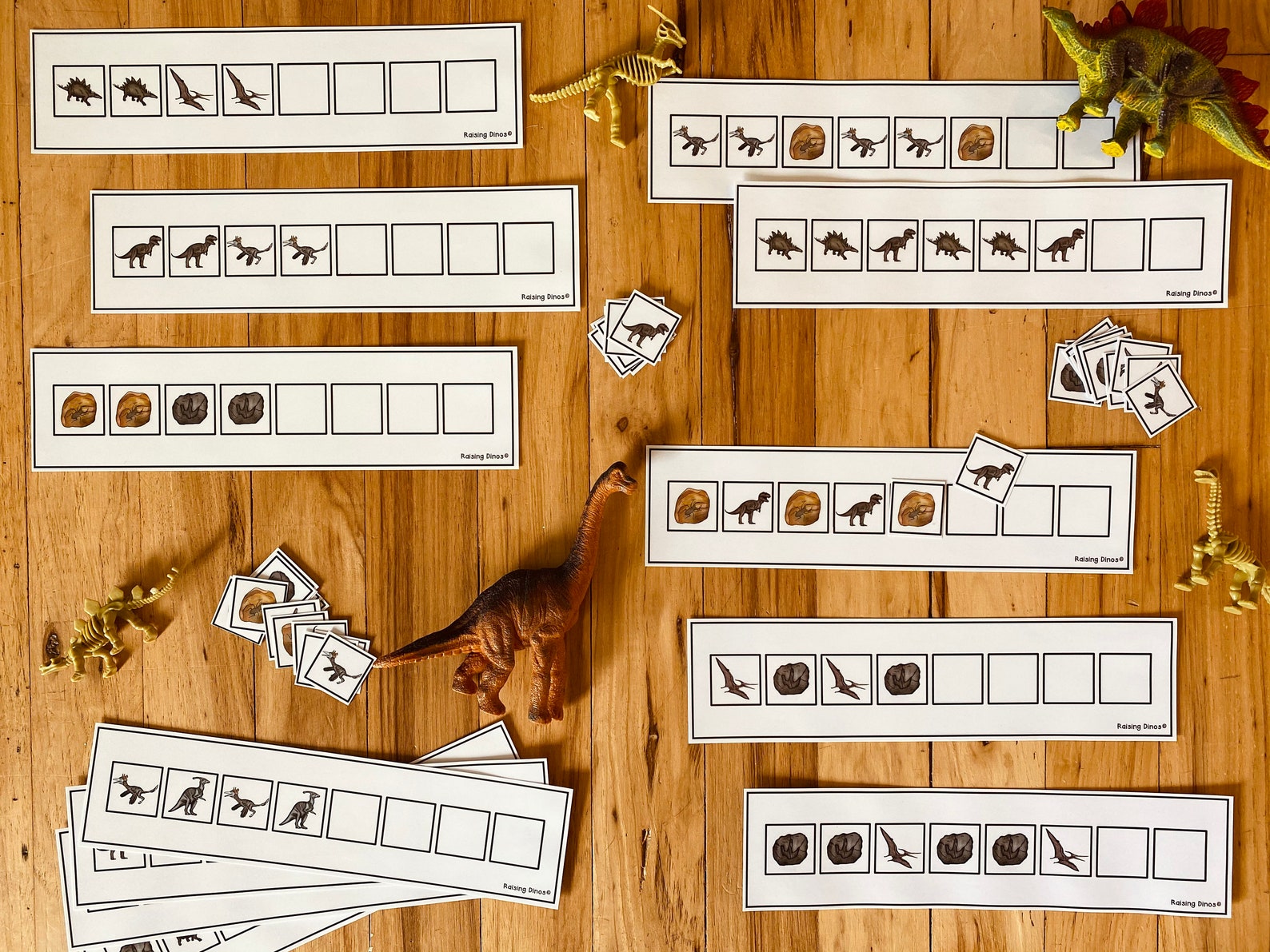 Dinosaur Unit: Math Pack - Etsy