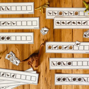 Dinosaur Unit: Math Pack - Etsy